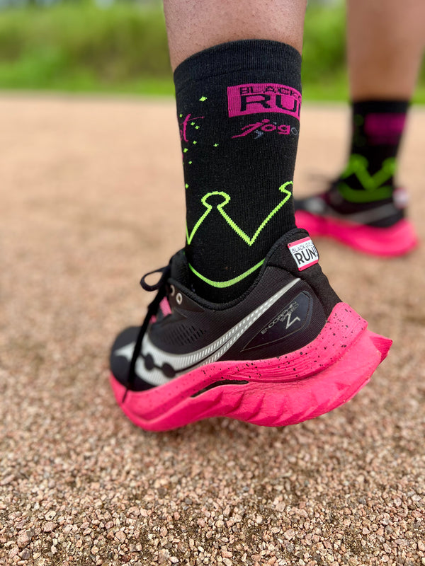 Sweet 16 socks - Black Girls RUN!